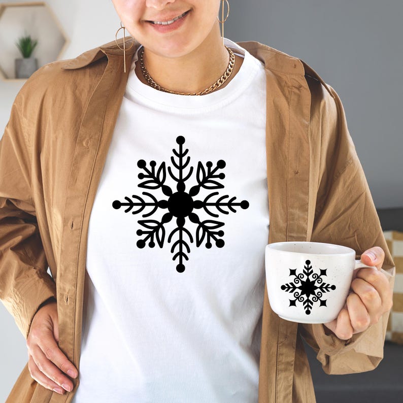 Snowflakes Svg Bundle, Snowflakes Design Bundles Png, Winter Snowflakes ...