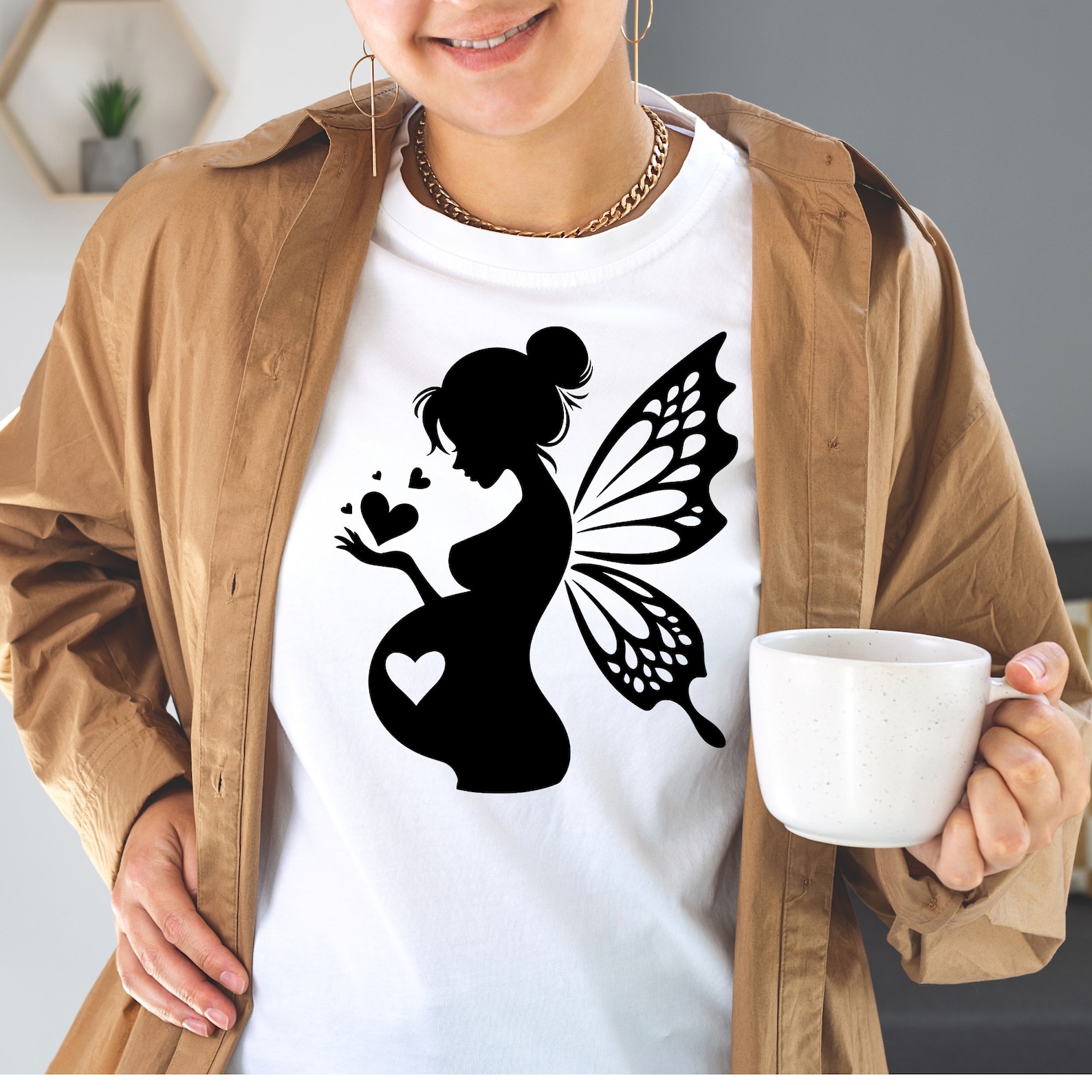 Pregnant Fairy Svg Bundle, Pregnancy Svg Bundle, Pregnant Svg ...