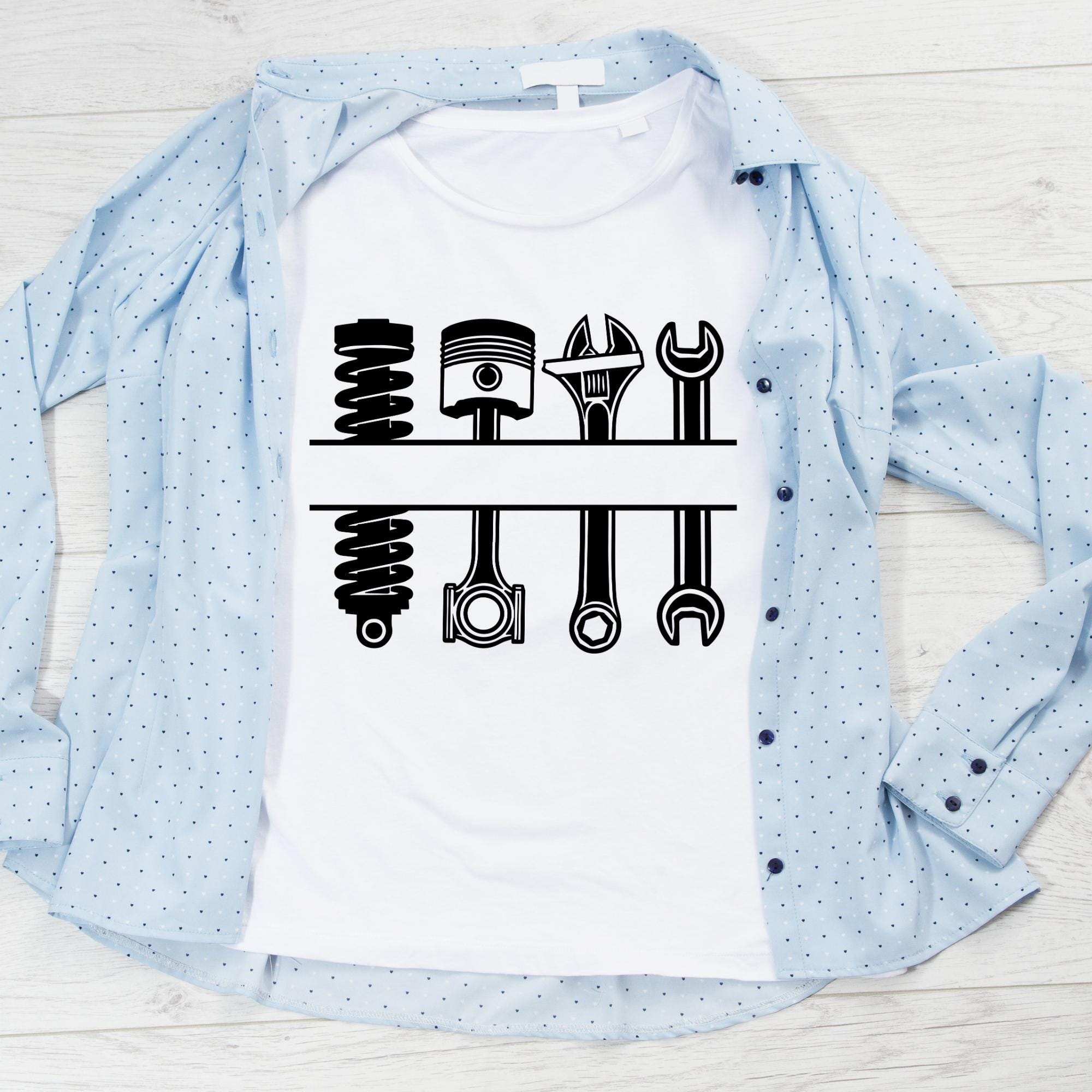Mechanic Tools Svg Bundle, Editable Mechanic T-shirt Designs Bundle ...
