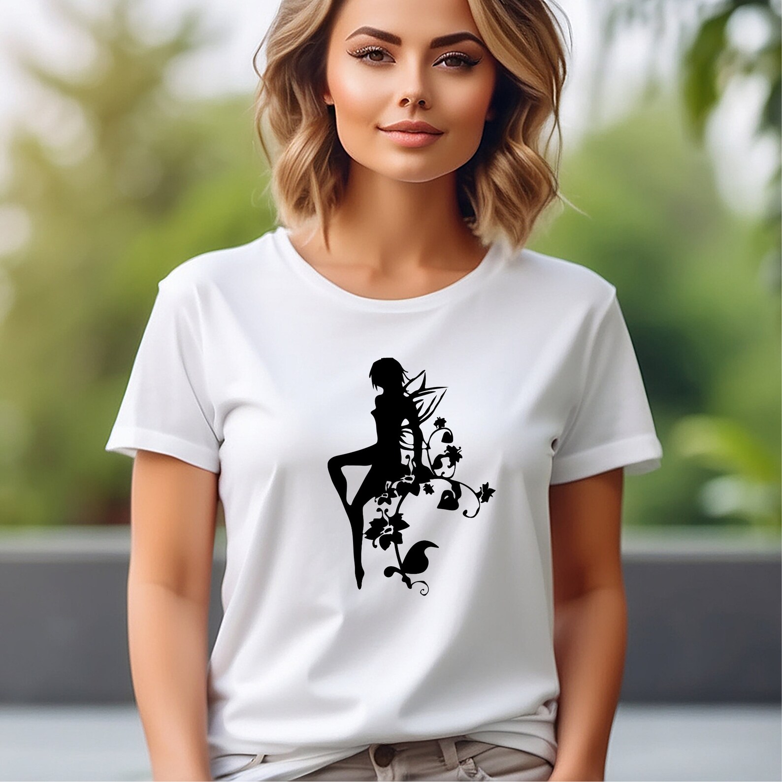 Paquete SVG de silueta de hadas, silueta de hadas svg, imágenes ...