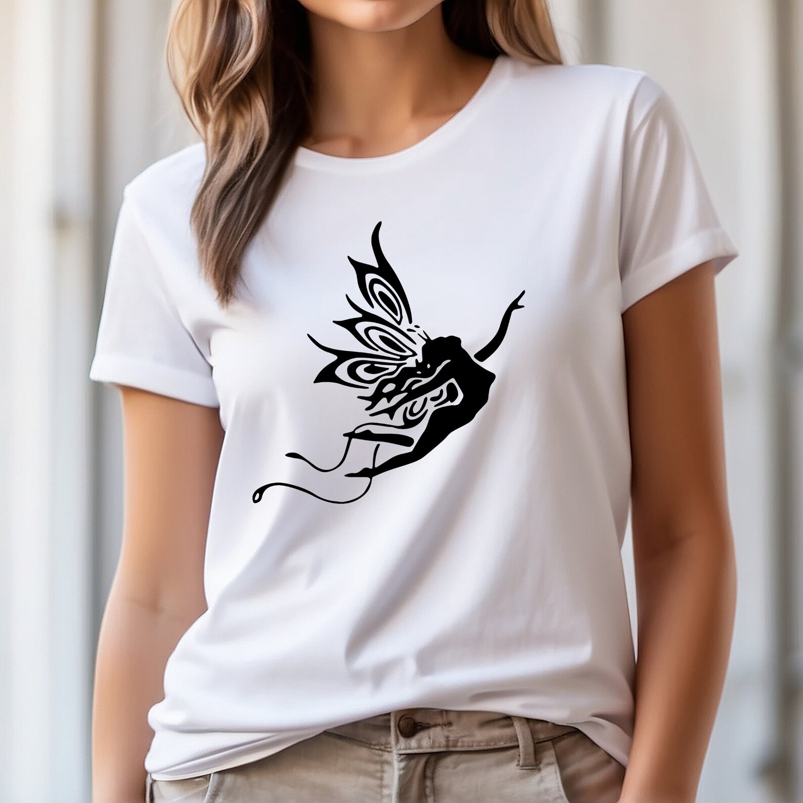 Paquete SVG de silueta de hadas, silueta de hadas svg, imágenes ...