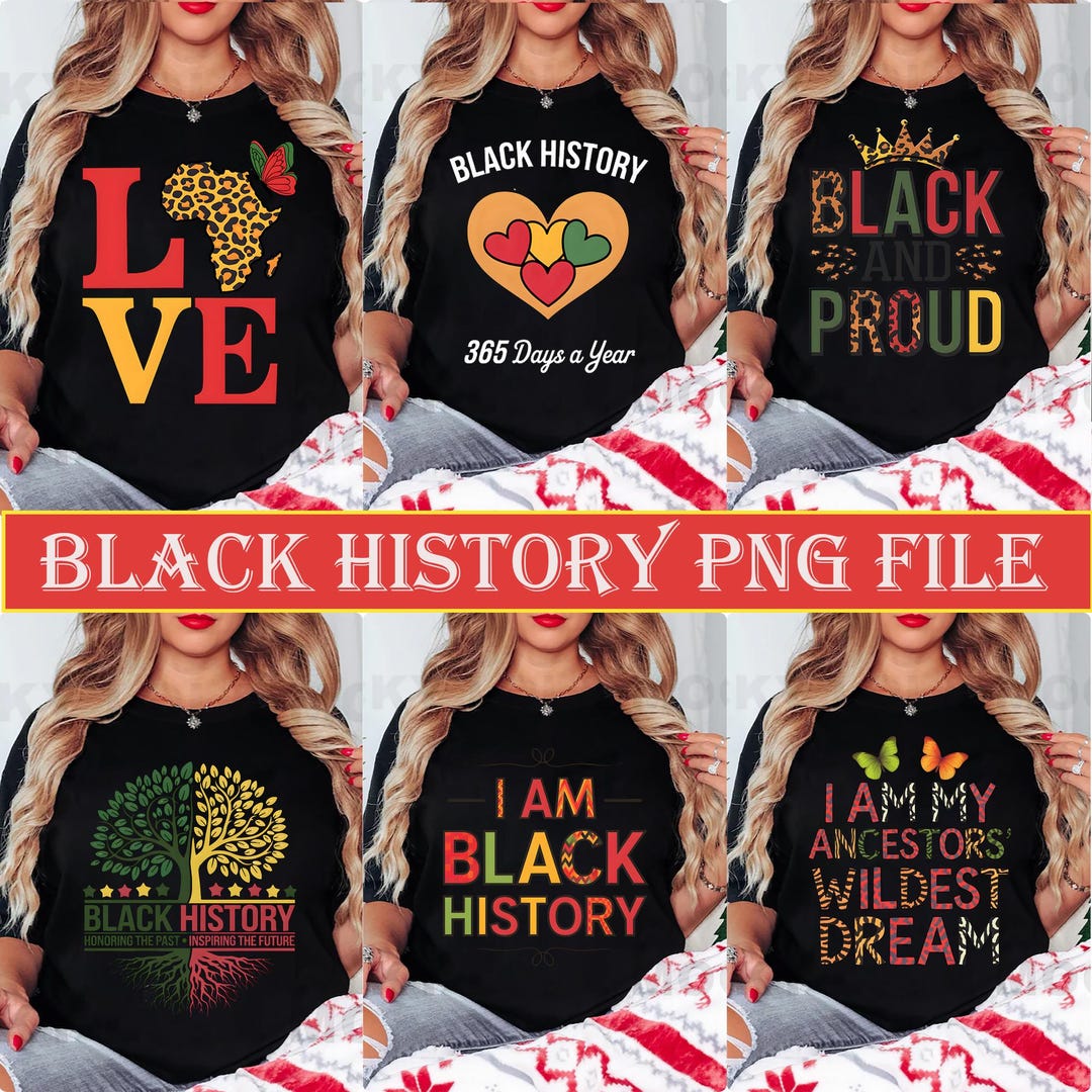 Black History Bundle Png, Black History Png, Afro American Png, Black ...