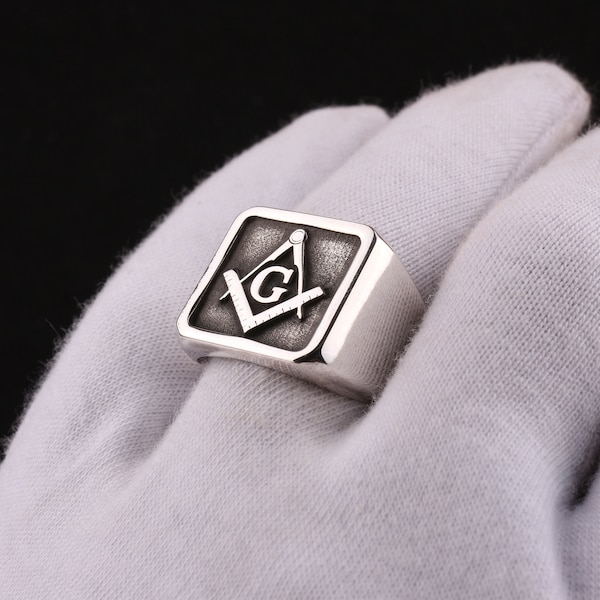 Masonic Ring - Etsy