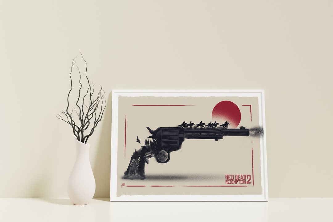Red Dead Redemption 2 Poster Red Dead Redemption Poster RDR - Etsy Canada