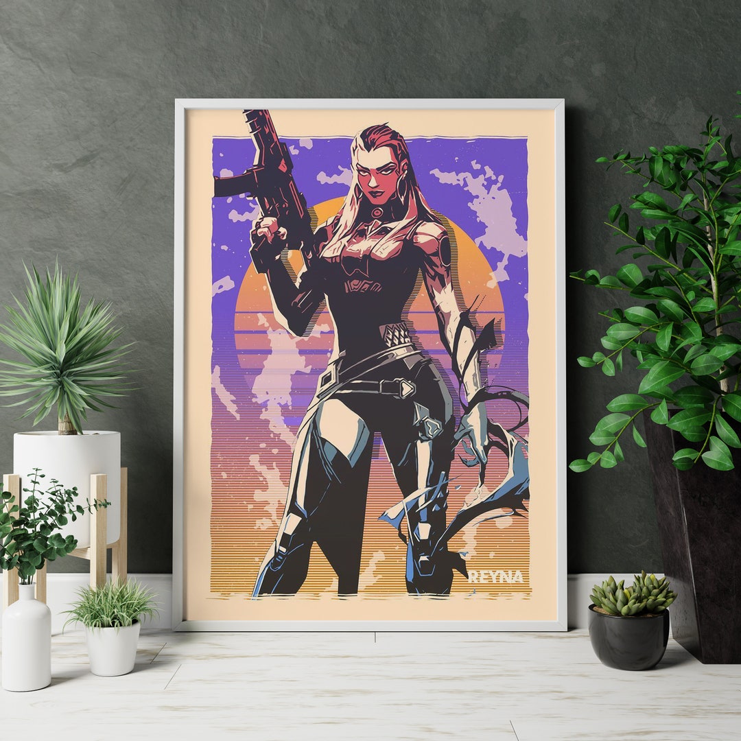 Valorant REYNA Plakat, Valorant Kristall, Valorant Fade Plakat, Reyna ...