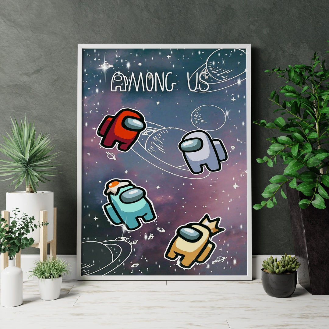 Among Us Poster Gaming Poster Unter uns Poster Betrüger Poster ...