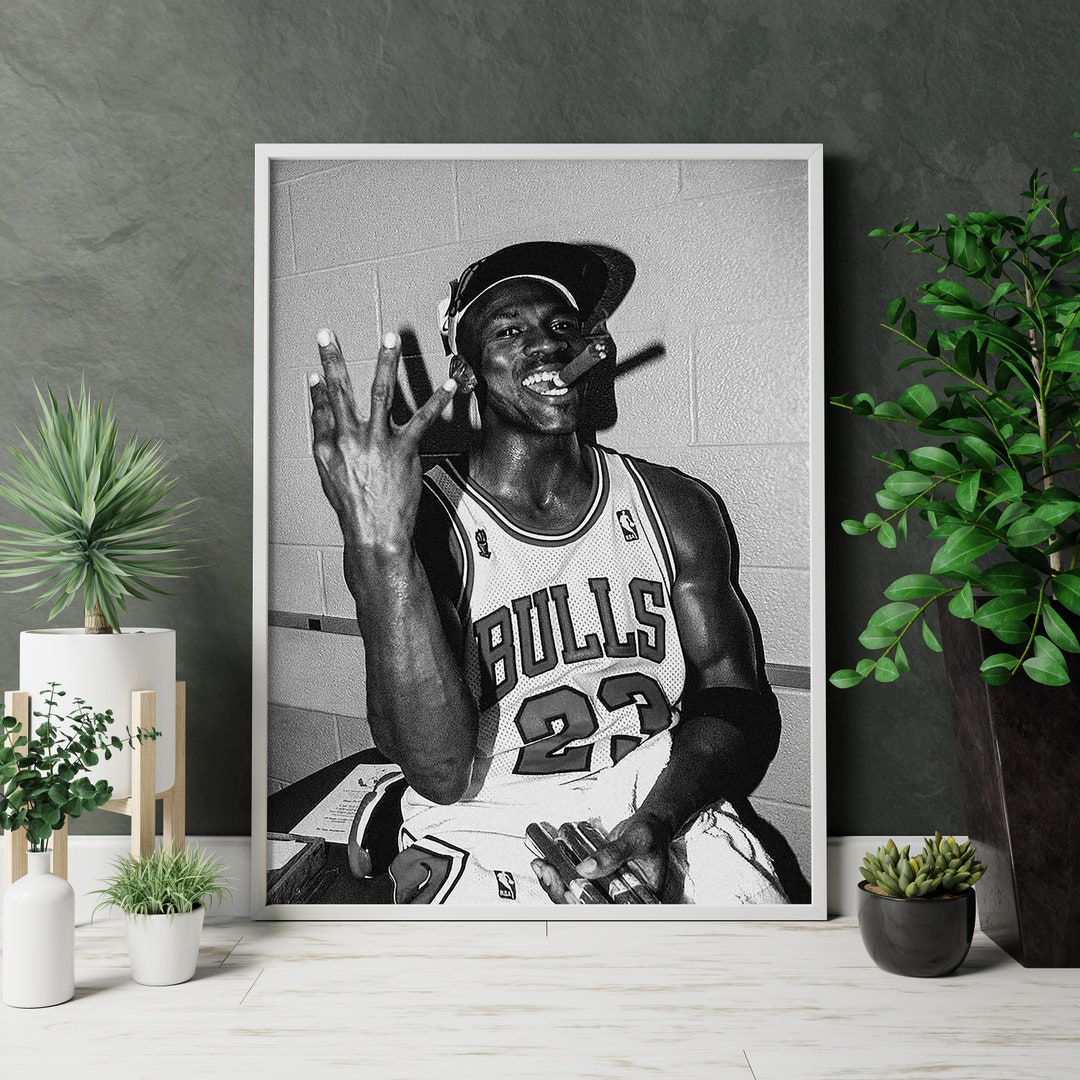 Michael Jordan, Michael Jordan Poster Print, Michael Jordan Canvas ...