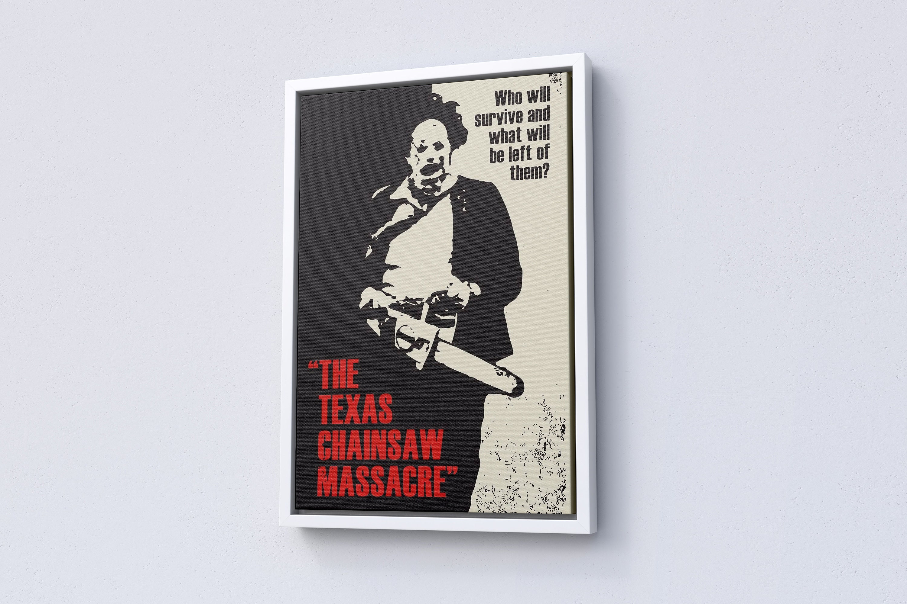 The Texas Chain Saw Massacre, Retro Movie Poster, 1974 Movie Poster ...
