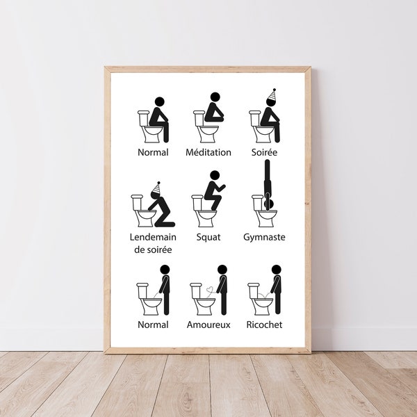 Bathroom Humor - Etsy