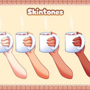 Vtuber Asset - Fully Rigged - Hot Cocoa - Etsy