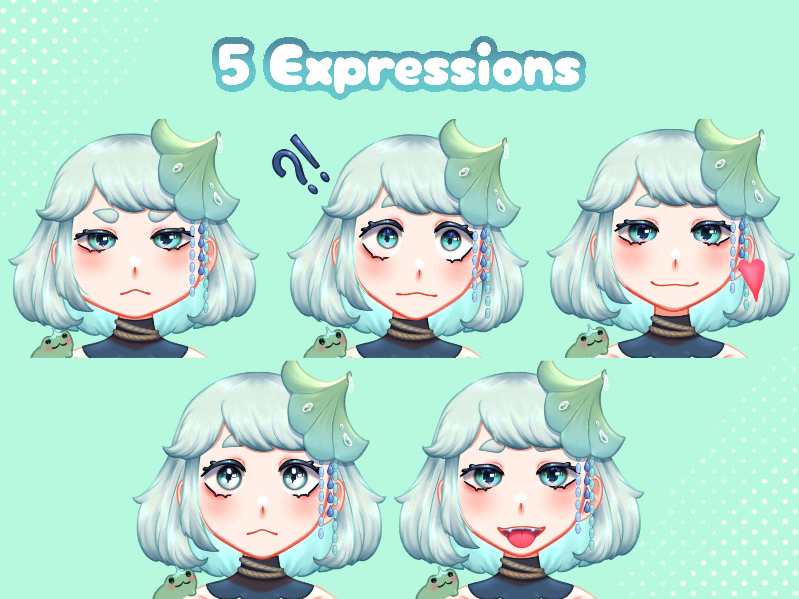 Modèle Préfabriqué Vtuber prêt à L'emploi Entièrement Gréé Corps Entier ...