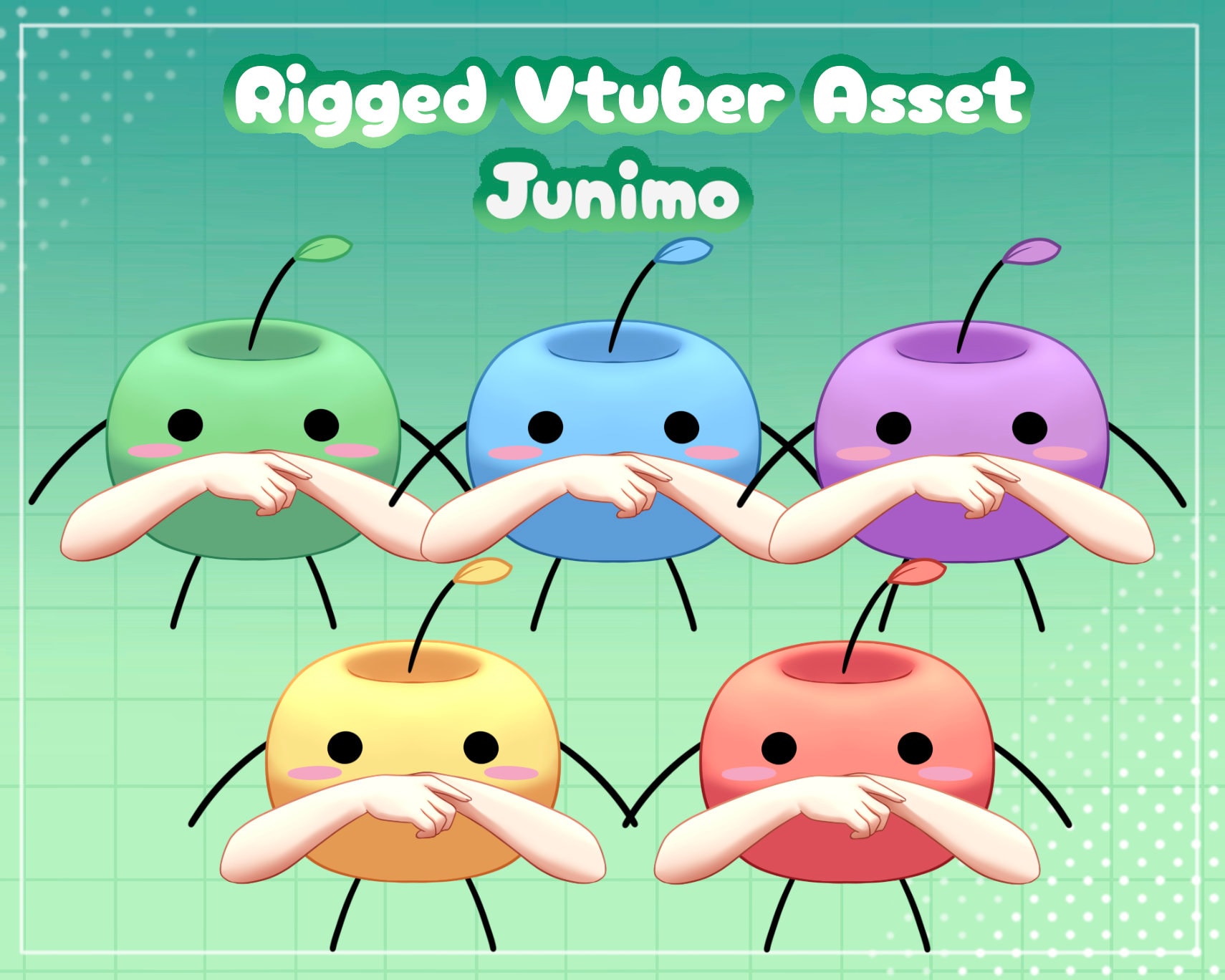Vtuber Asset Fully Rigged Junimo - Etsy