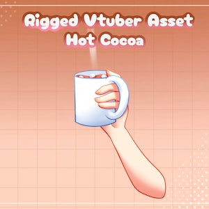 Vtuber Asset Fully Rigged Hot Cocoa - Etsy