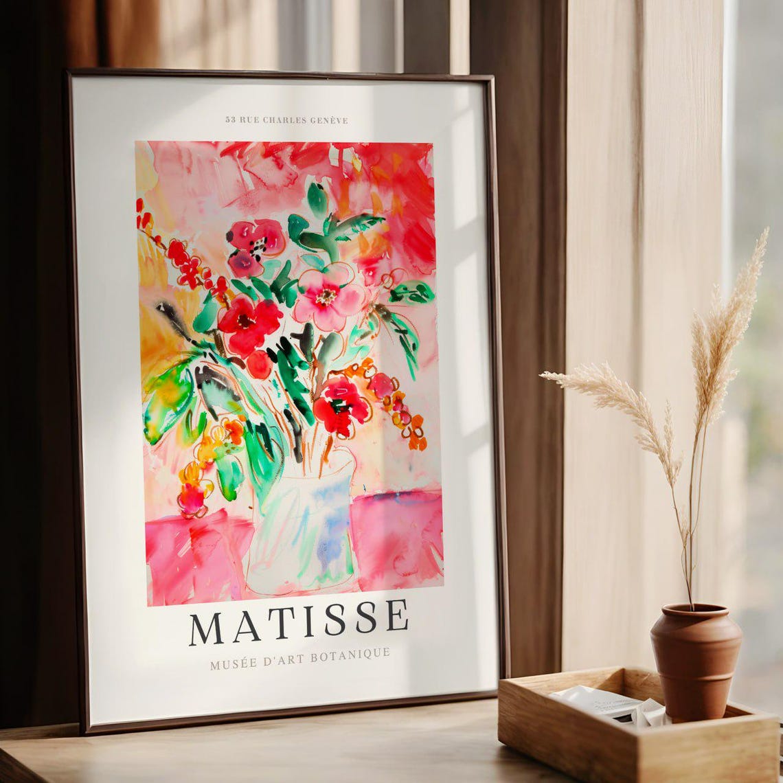 Matisse Print, Watercolor Paintings, Matisse Wall Art, Watercolor Art ...