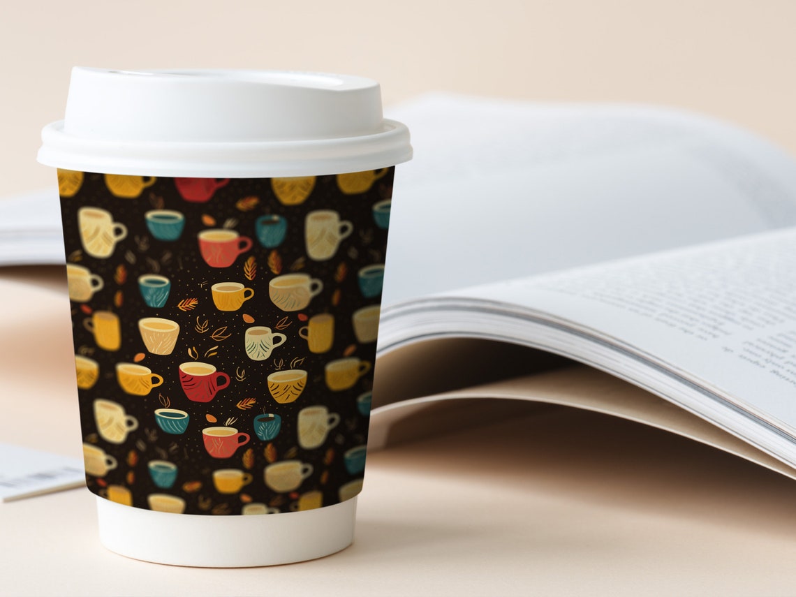 Coffee Pattern, Coffee Background Paper, Coffee Seamless Repeat Pattern ...