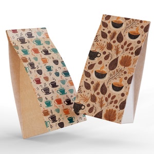 Coffee Pattern, Coffee Background Paper, Coffee Seamless Repeat Pattern ...