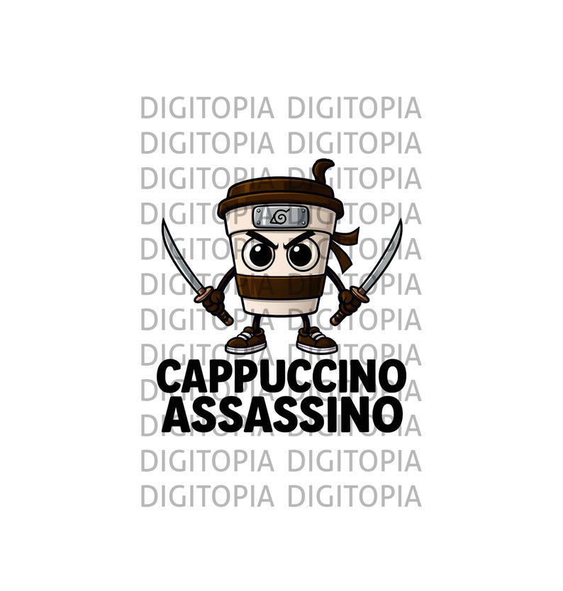 Cappuccino Assassino | Italian Brainrot | Digital File | Meme 2025 ...