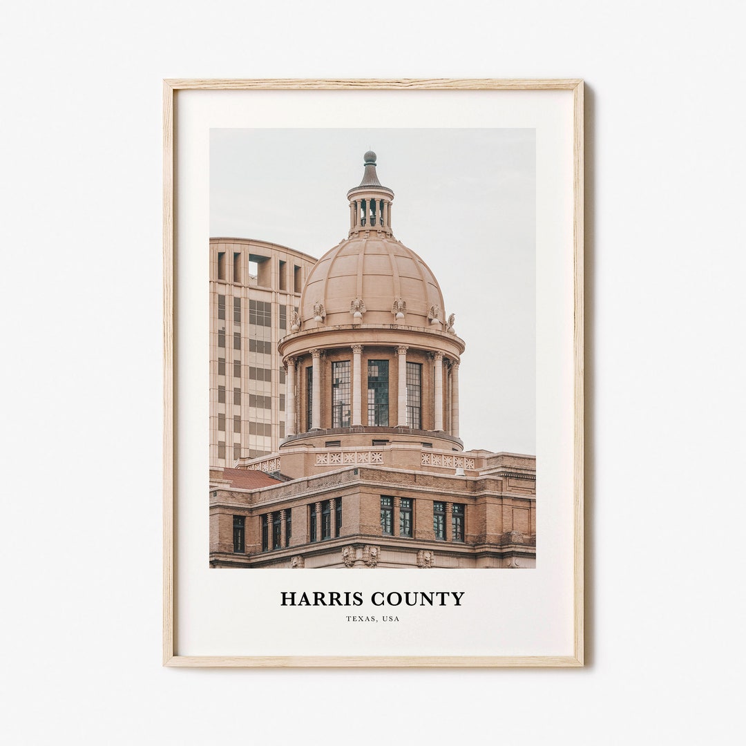 Harris County Print, Harris County Photo Poster, Harris County Travel ...