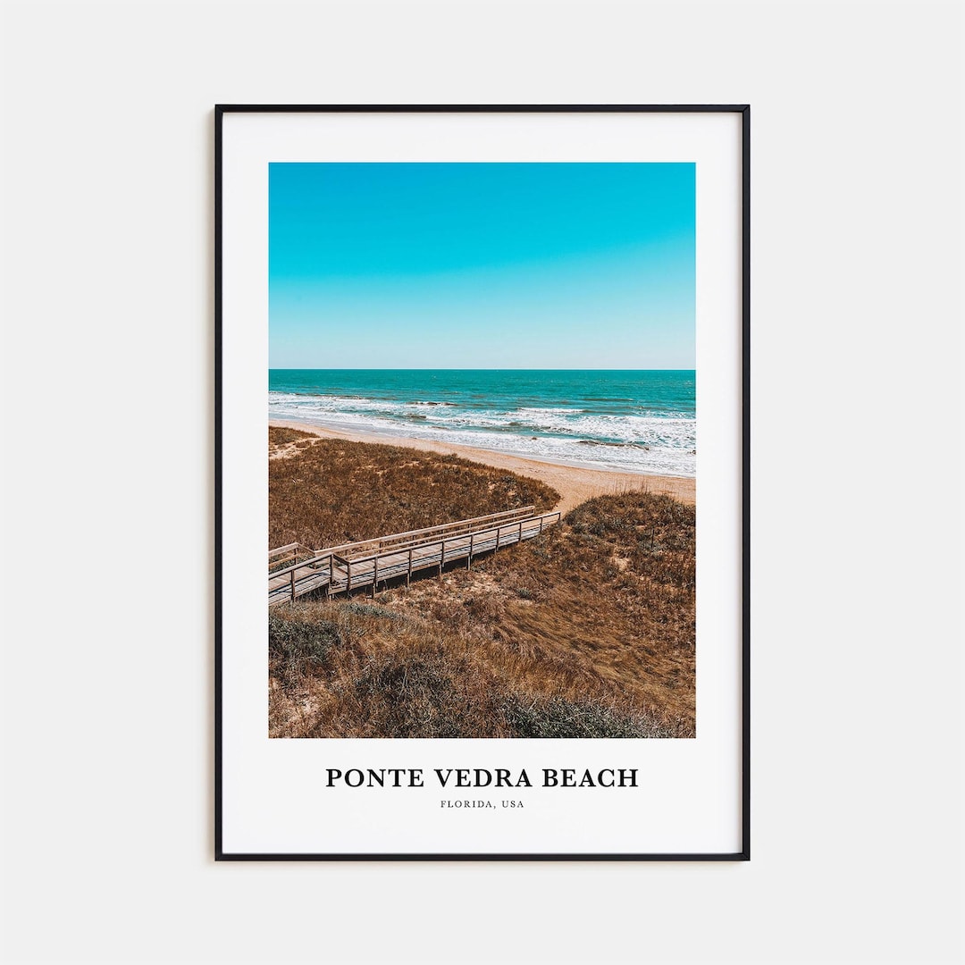 Ponte Vedra Beach Print, Ponte Vedra Beach Photo Poster, Ponte Vedra ...