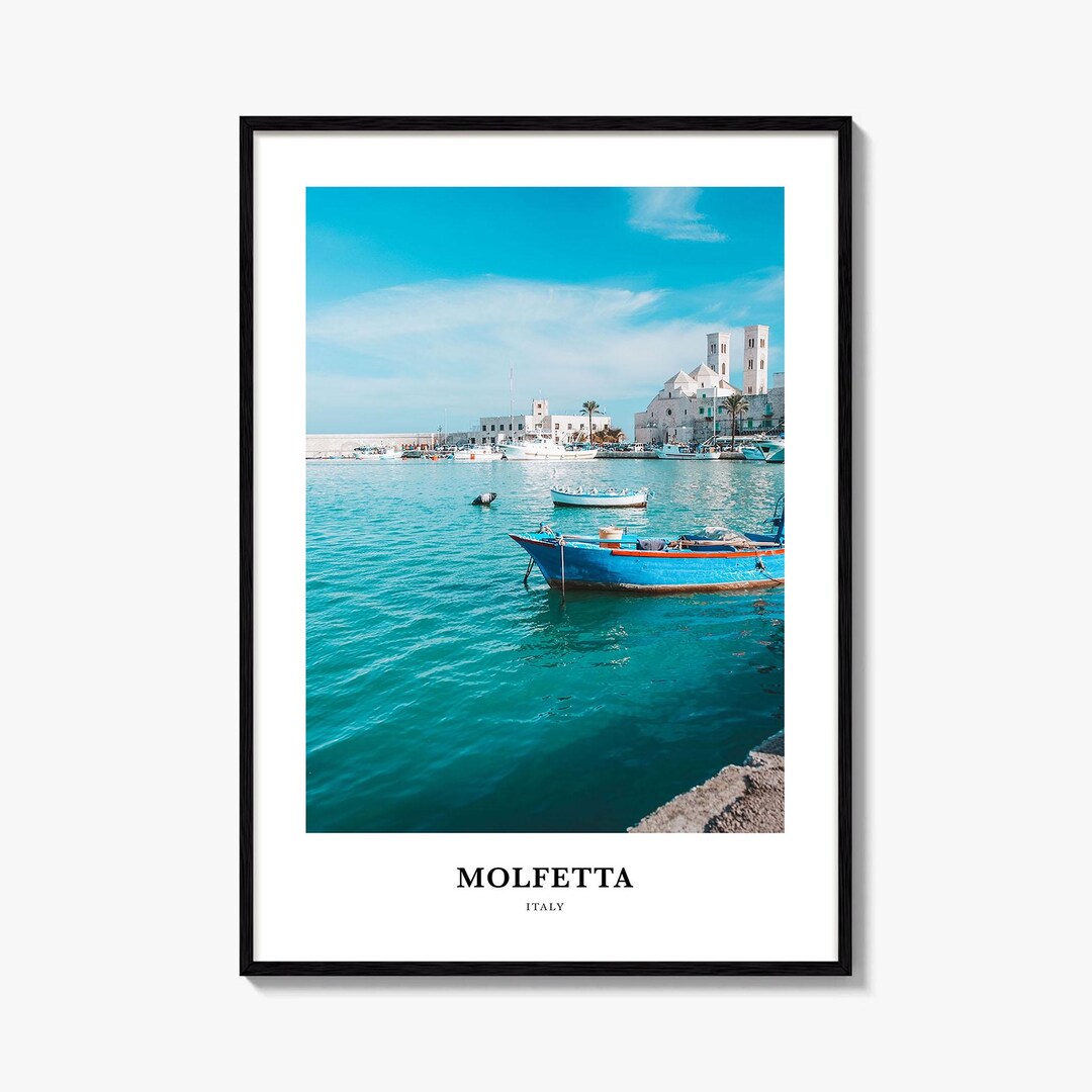 Molfetta Print, Molfetta Photo Poster, Molfetta Travel Wall Art ...