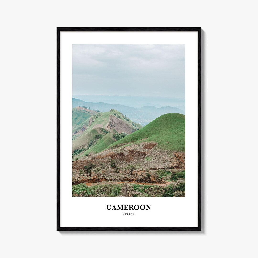 Cameroon Landscape Photo Print: Africa Travel Wall Art - Etsy