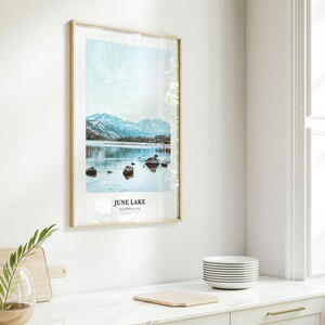 June Lake Print, June Lake Photo Poster, June Lake Travel Wall Art ...