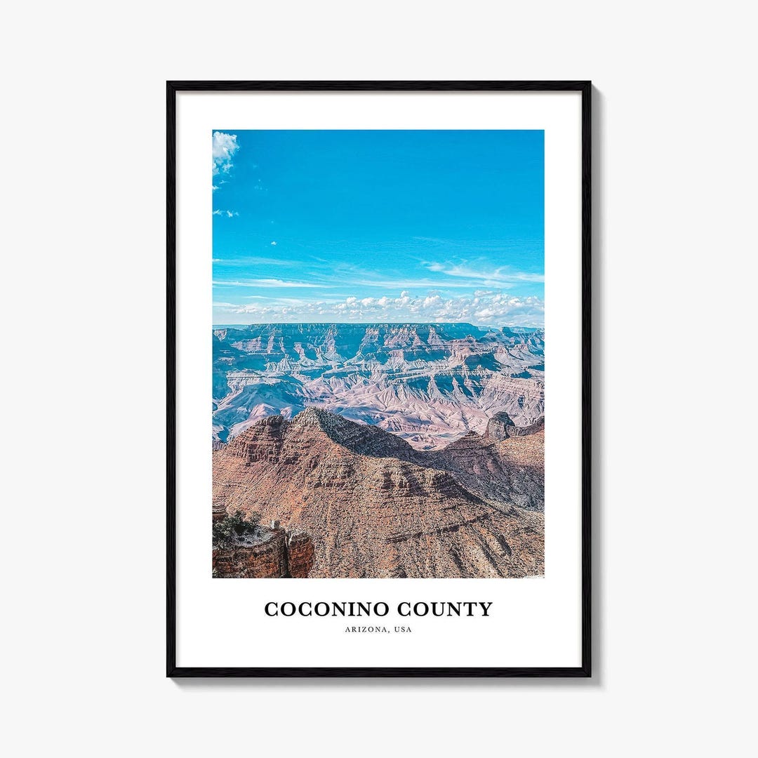 Coconino County Photo Print: Arizona Travel Wall Art - Etsy