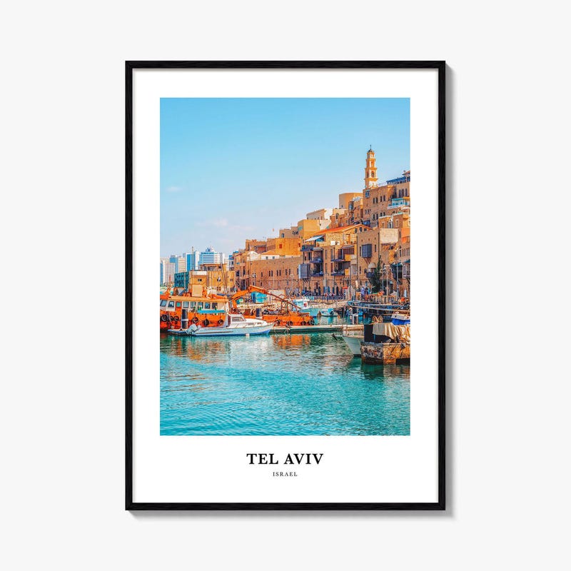 Tel Aviv Poster - Etsy