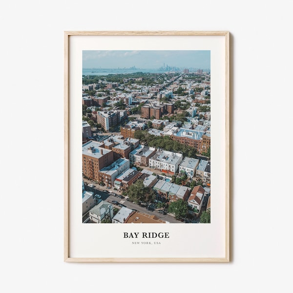 Map of Bay Ridge - Etsy