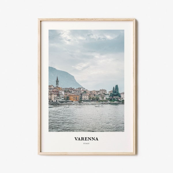 Varenna Map Print - Etsy