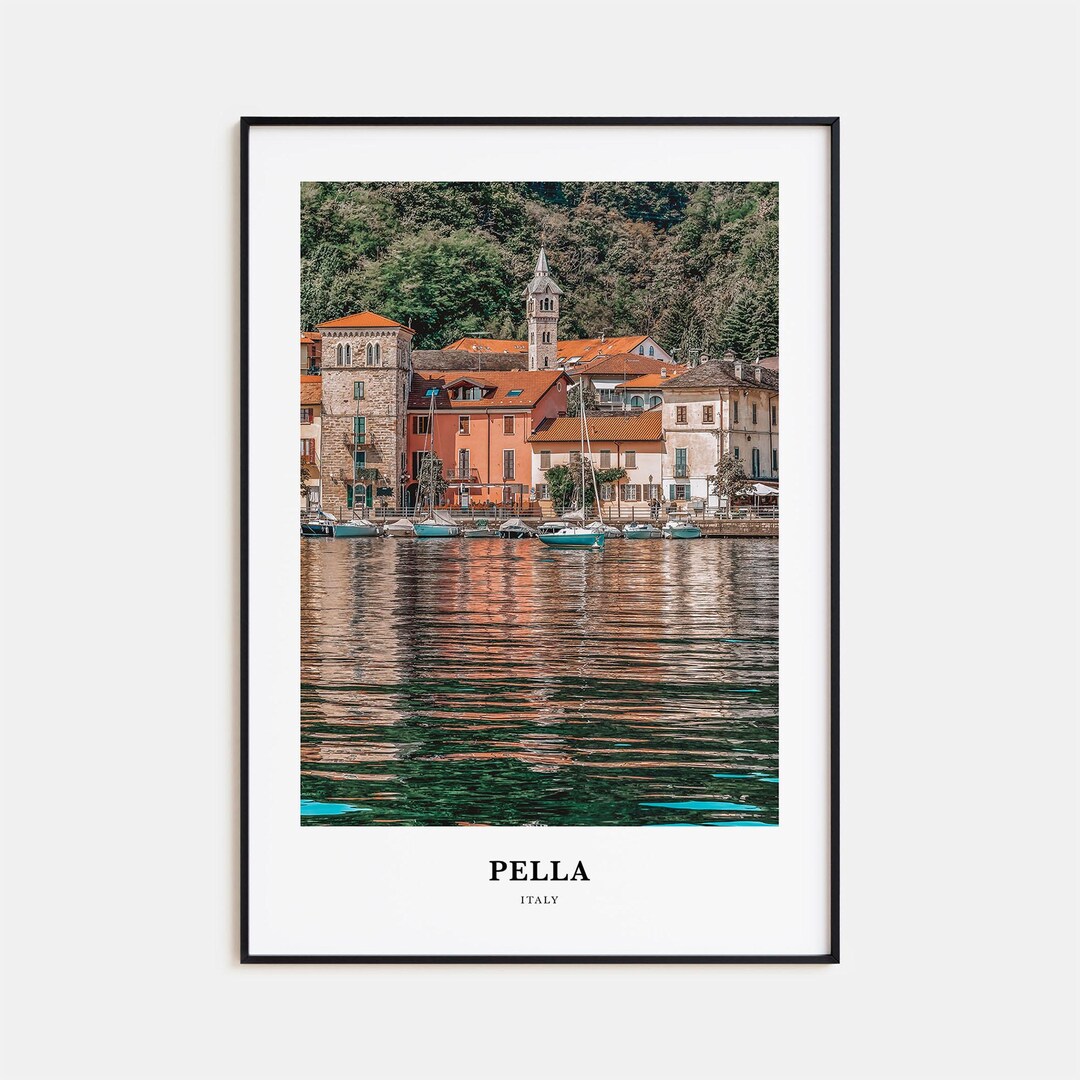Pella Print Italy No 1, Pella Photo Poster, Pella Travel Wall Art ...