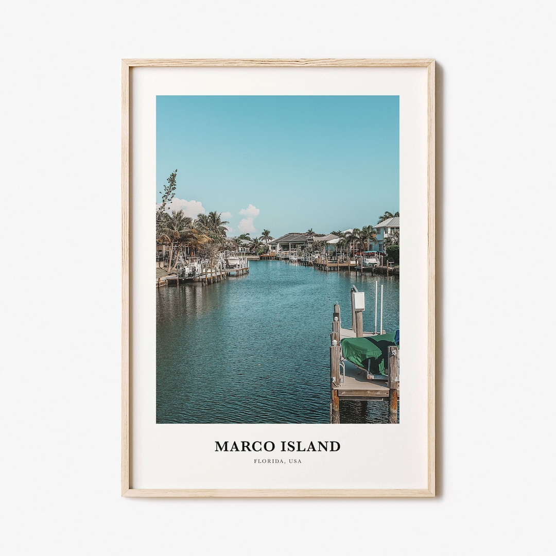 Marco Island Print, Marco Island Photo Poster, Marco Island Travel Wall ...