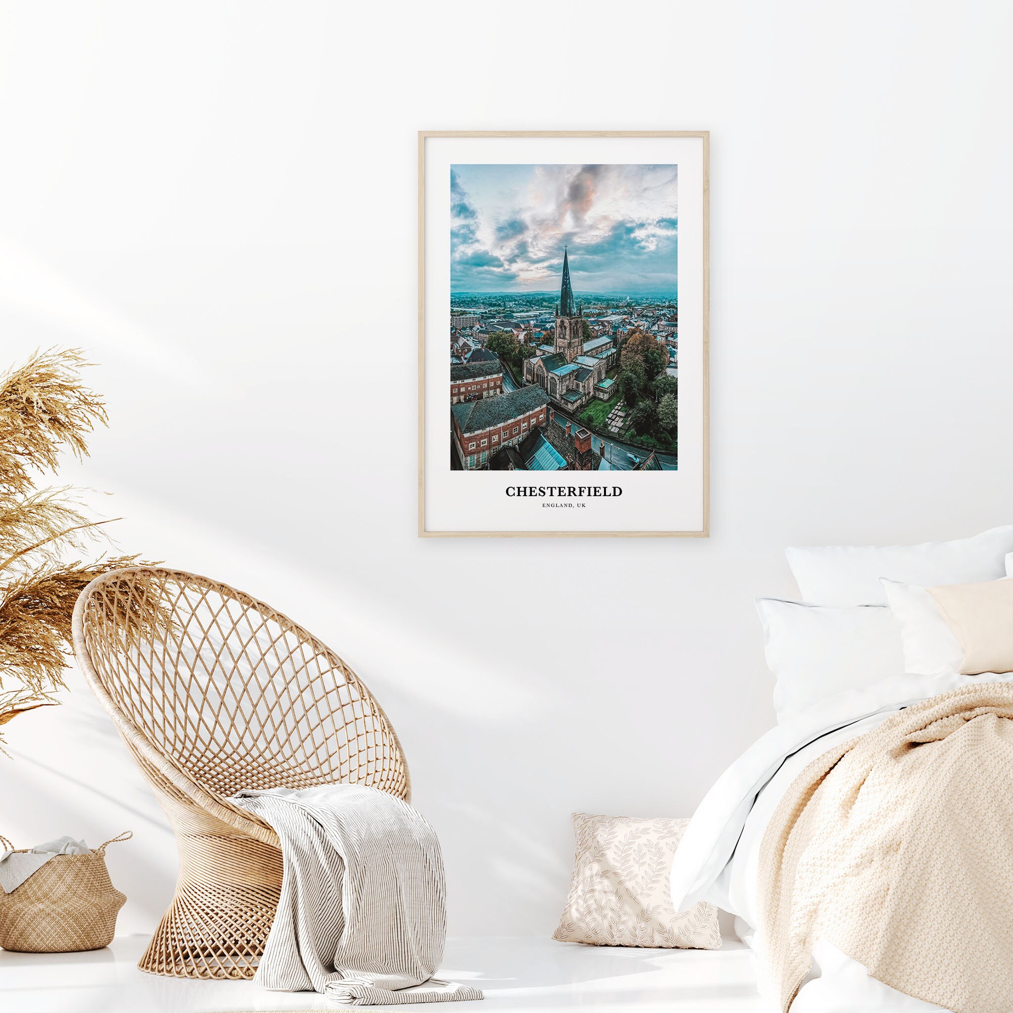 Chesterfield Print, Chesterfield Photo Poster, Chesterfield Travel Wall ...