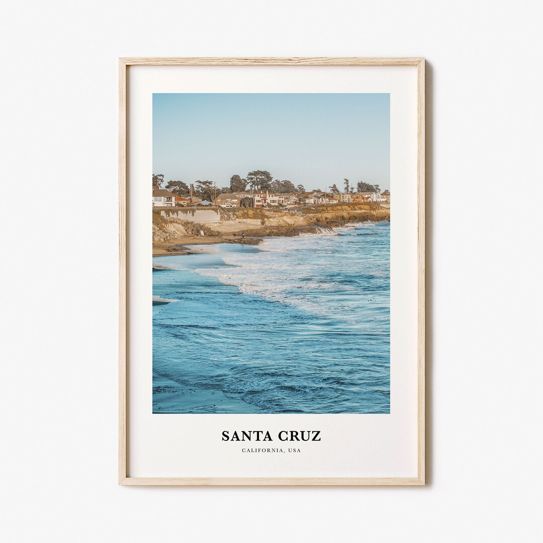 Santa Cruz Print No 3 Santa Cruz Photo Poster Santa Cruz - Etsy