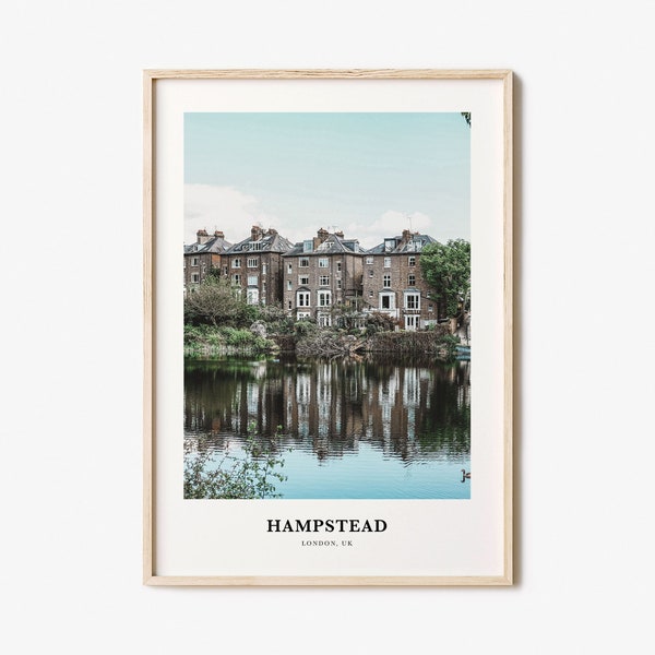 Hampstead Map Poster - Etsy UK
