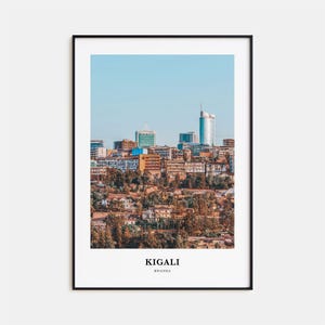 Kigali Print, Kigali Photo Poster, Kigali Travel Wall Art, Kigali Map ...