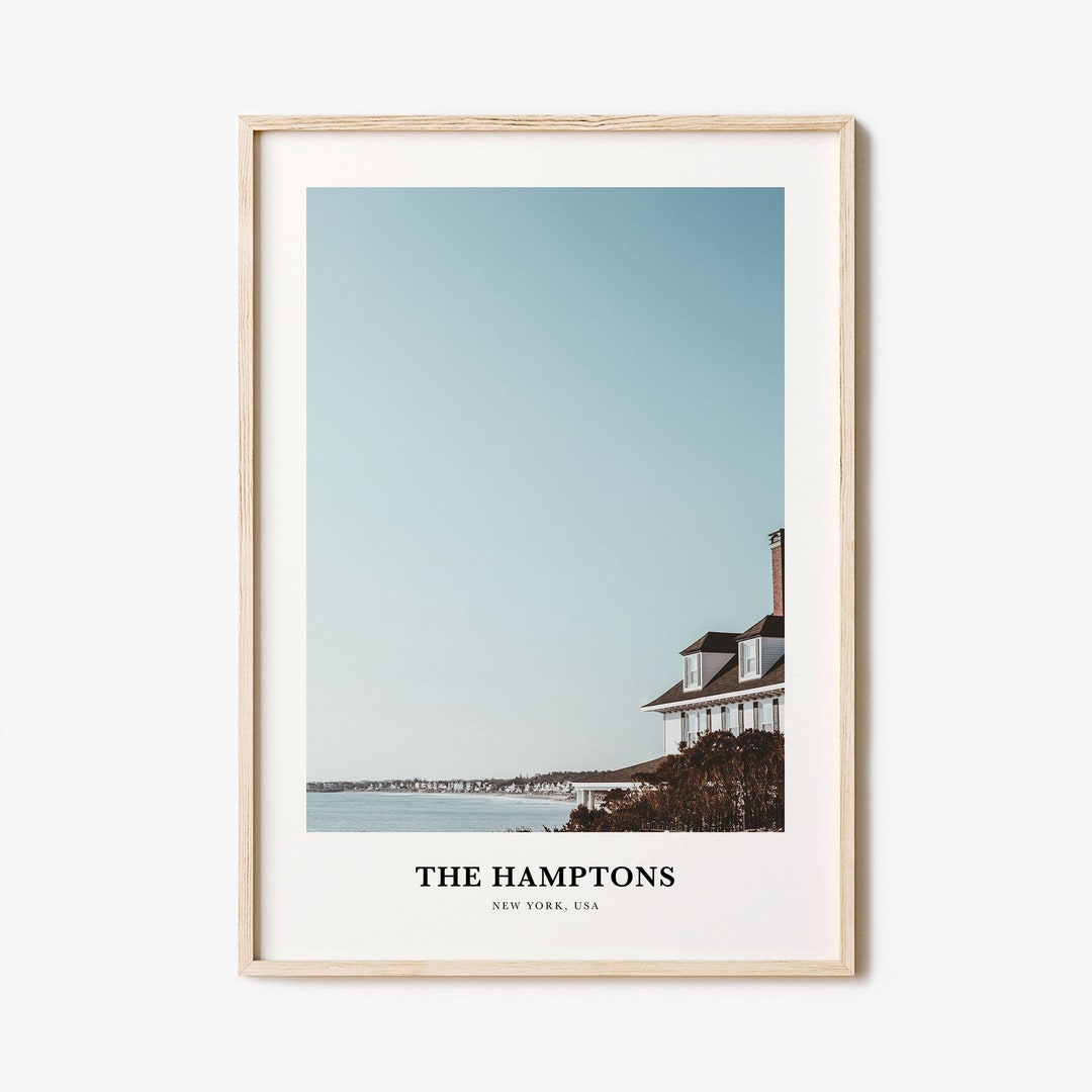 The Hamptons Print, the Hamptons Photo Poster, the Hamptons Travel Wall ...