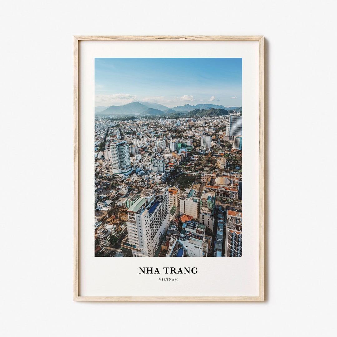 Nha Trang Print, Nha Trang Photo Poster, Nha Trang Travel Wall Art, Nha ...