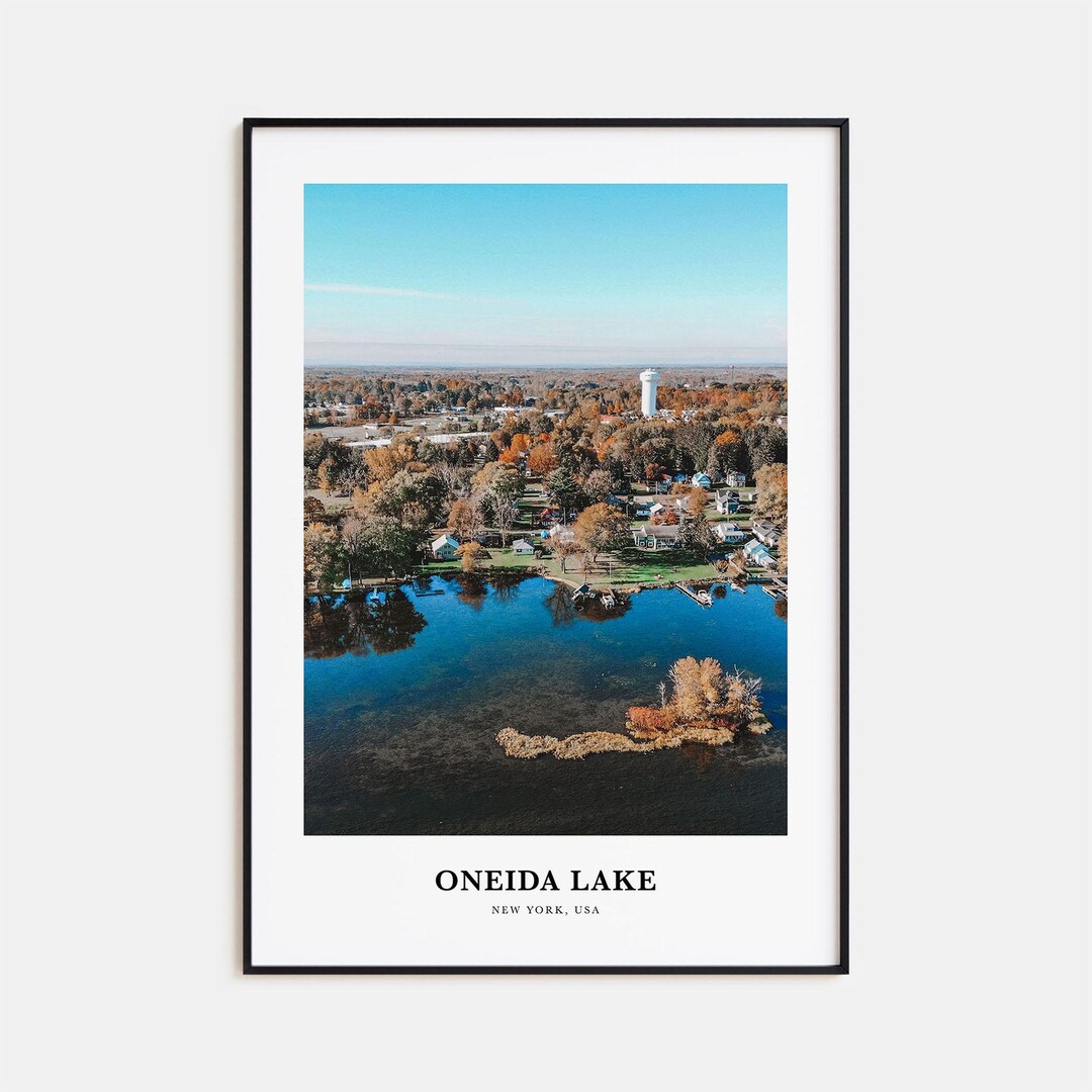 Oneida Lake Print, Oneida Lake Photo Poster, Oneida Lake Travel Wall ...
