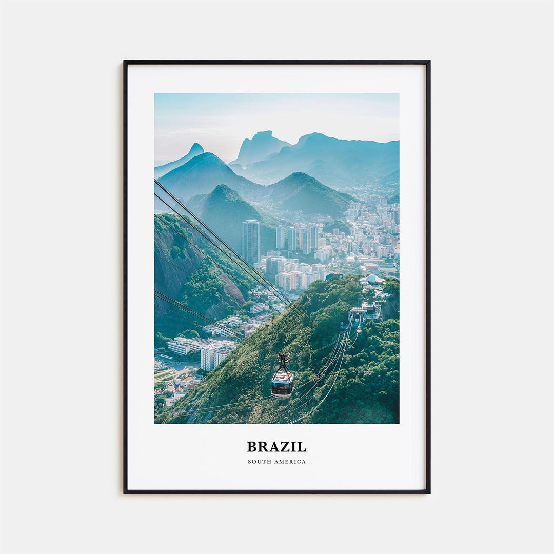 Brazil Print No 1, Brazil Photo Poster, Brazil Travel Wall Art, Brazil ...