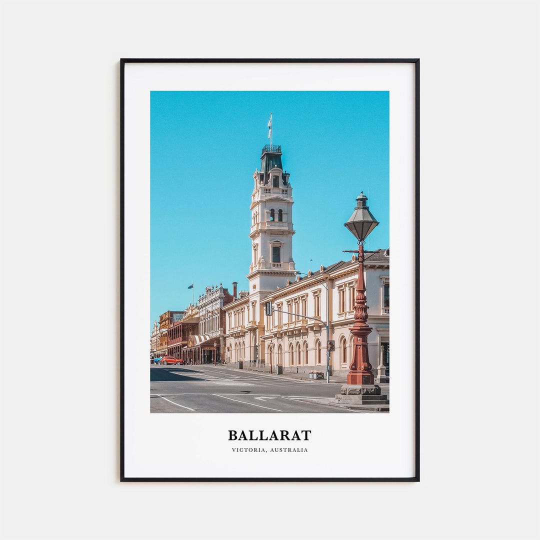 Ballarat Print, Ballarat Photo Poster, Ballarat Travel Wall Art ...