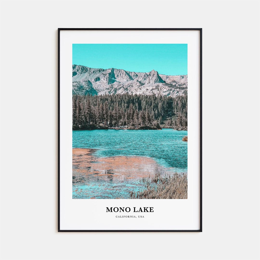 Mono Lake Print, Mono Lake Photo Poster, Mono Lake Travel Wall Art ...