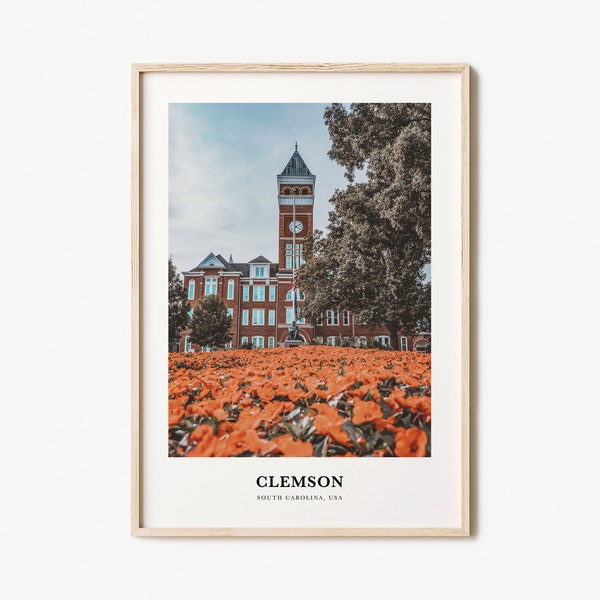 Clemson Art - Etsy