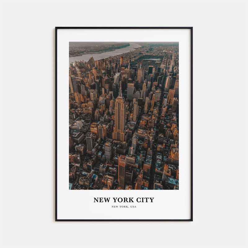 New York City Poster - Etsy