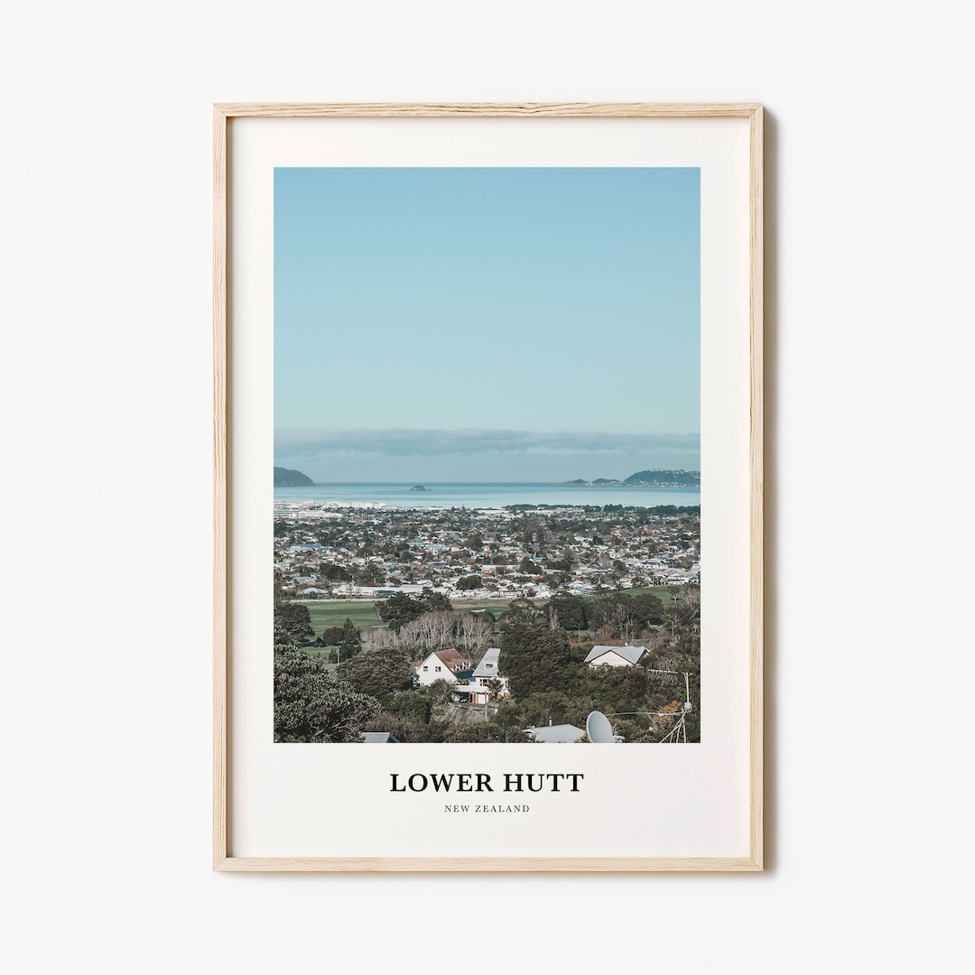Lower Hutt Print, Lower Hutt Photo Poster, Lower Hutt Travel Wall Art ...