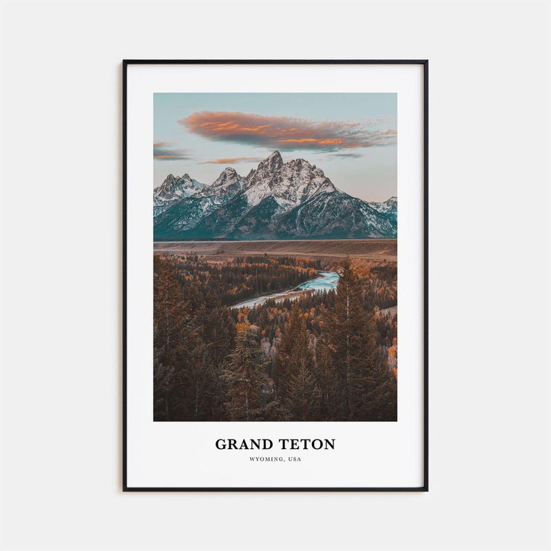 Grand Tetons - Etsy