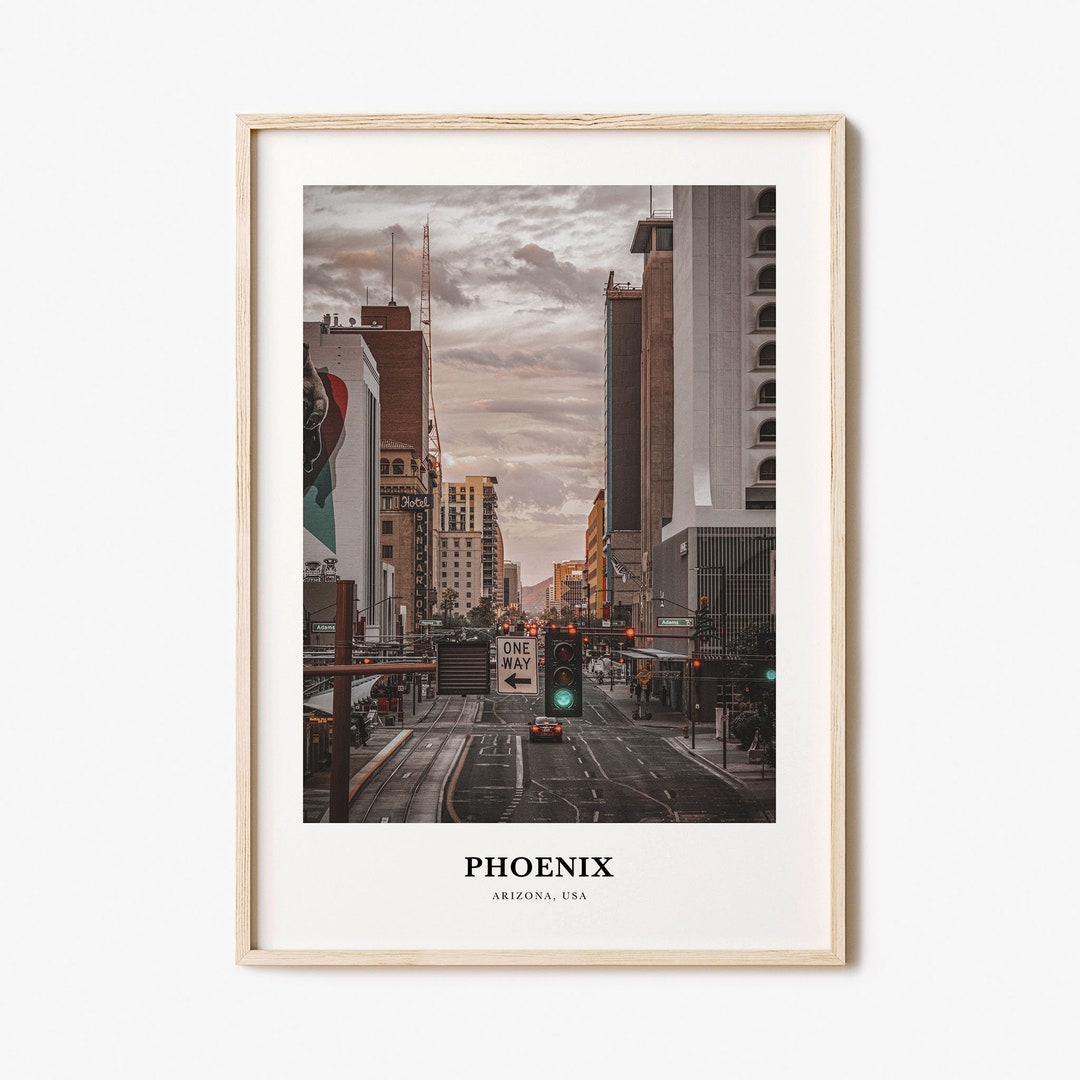 Phoenix Print No 3 Phoenix Photo Poster Phoenix Travel Wall - Etsy