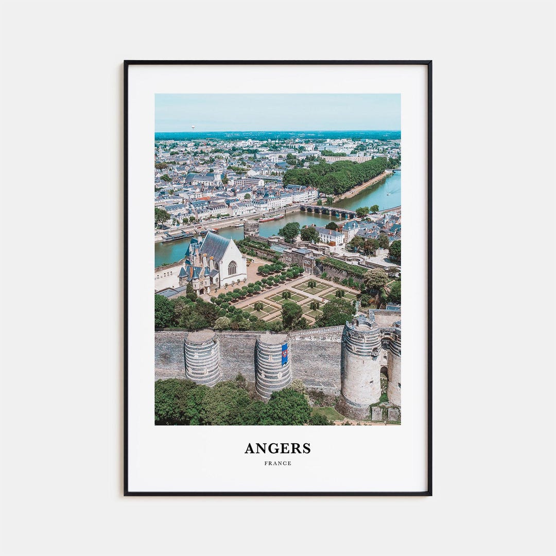 Angers Print, Angers Photo Poster, Angers Travel Wall Art, Angers Map ...