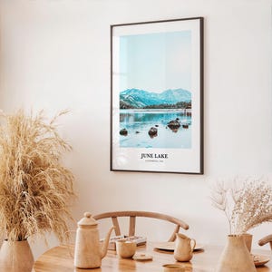 June Lake Print, June Lake Photo Poster, June Lake Travel Wall Art ...