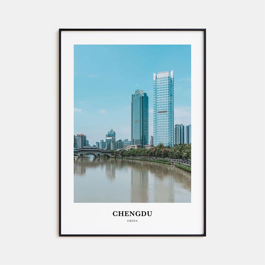 Chengdu Print No 1, Chengdu Photo Poster, Chengdu Travel Wall Art ...